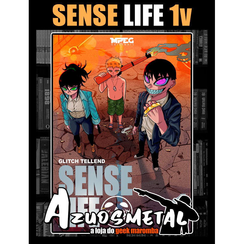 Sense Life - Vol. 1 (Capa Variante) [Mangá: MPEG] | Shopee Brasil