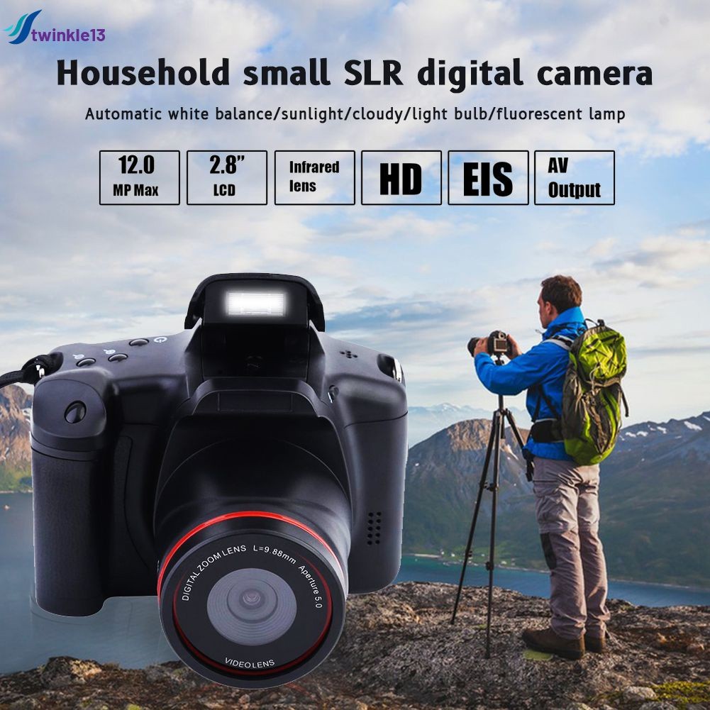 Câmera Profissional Com zoom digital 16M HD 4k twinkle13 16x Lente De ...