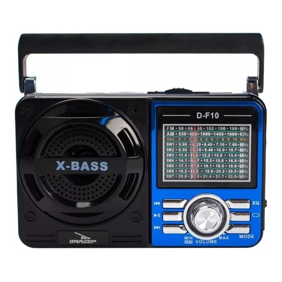 Radio Vintage Retrô Recarregável Am Fm Sw Usb Mp3 Auxiliar Cor Marrom ...