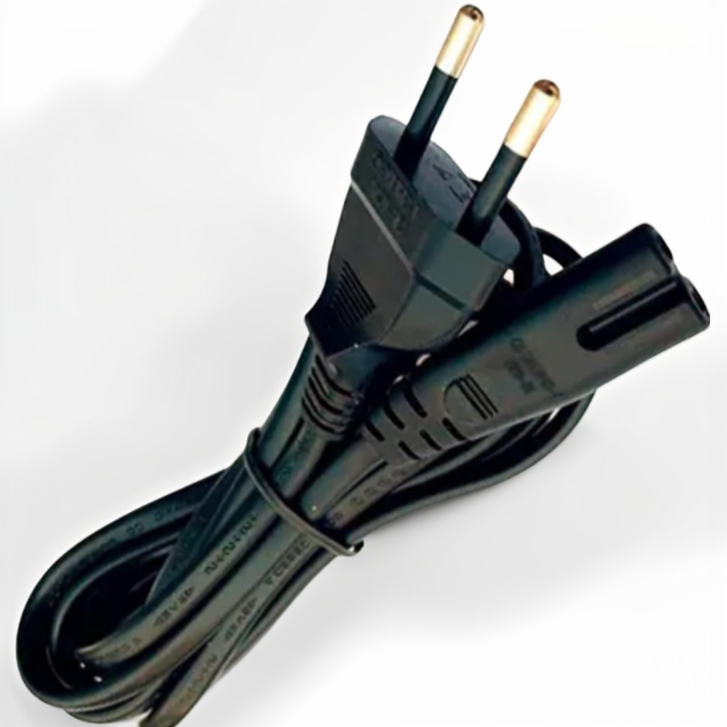 Cabo De Força Bipolar Tipo 8 Para Tv Smart Samsung LG Ps4/3 | Shopee Brasil