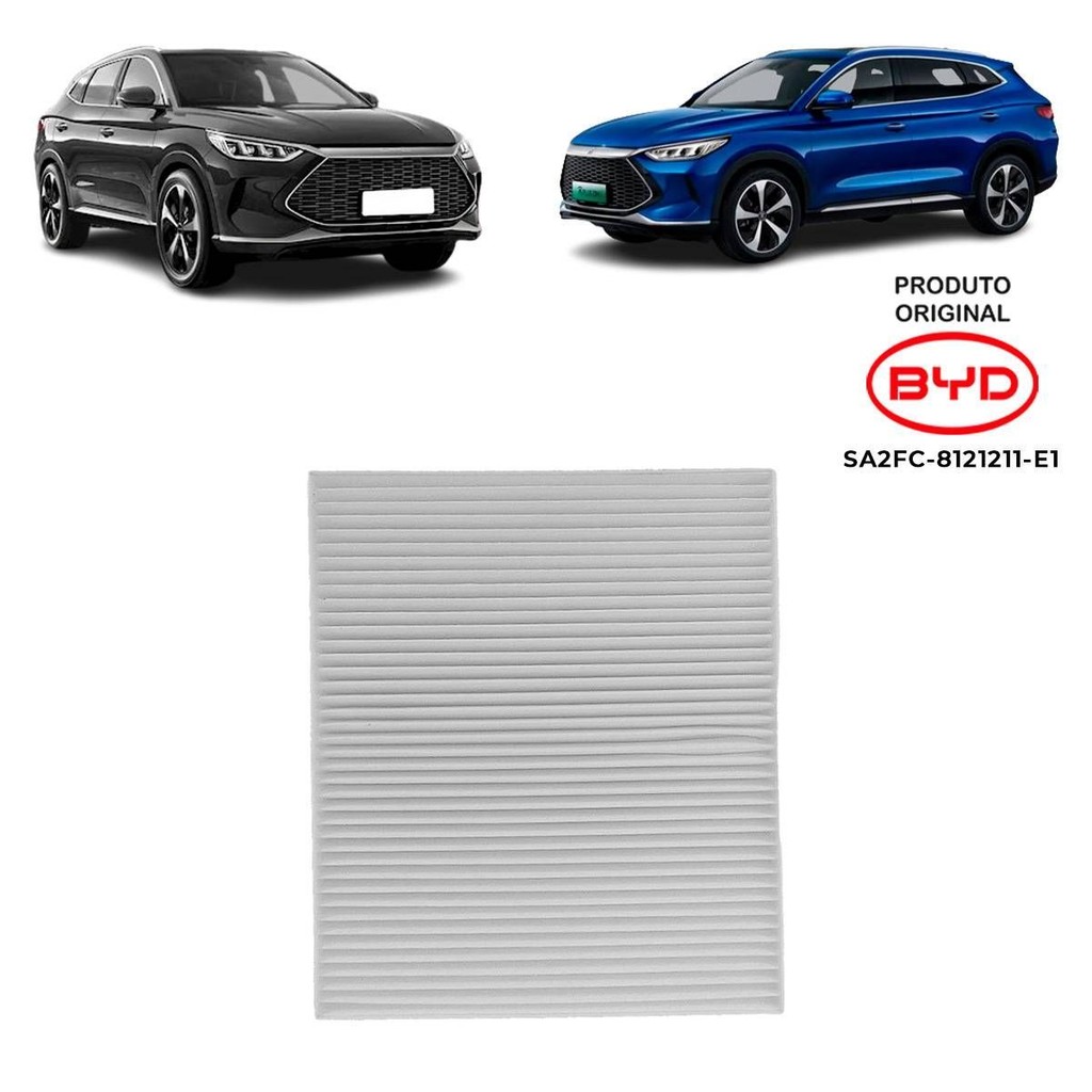 FILTRO DO AR CONDICIONADO BYD SONG PLUS 2023 A 2025 - SA2FC-8121211-E1 ...