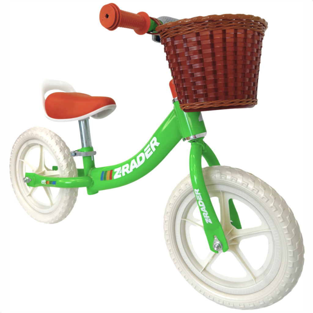 Bicicleta De Equilibrio Infantil Com Cestinha Bike Balance Sem Pedal Andador Aro 12 | Shopee Brasil
