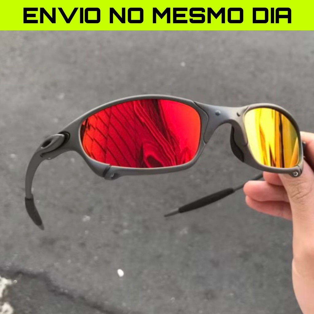 Óculos De Sol Masculino Metal 24k Juju Moda Verão 2025 Lente Várias ...
