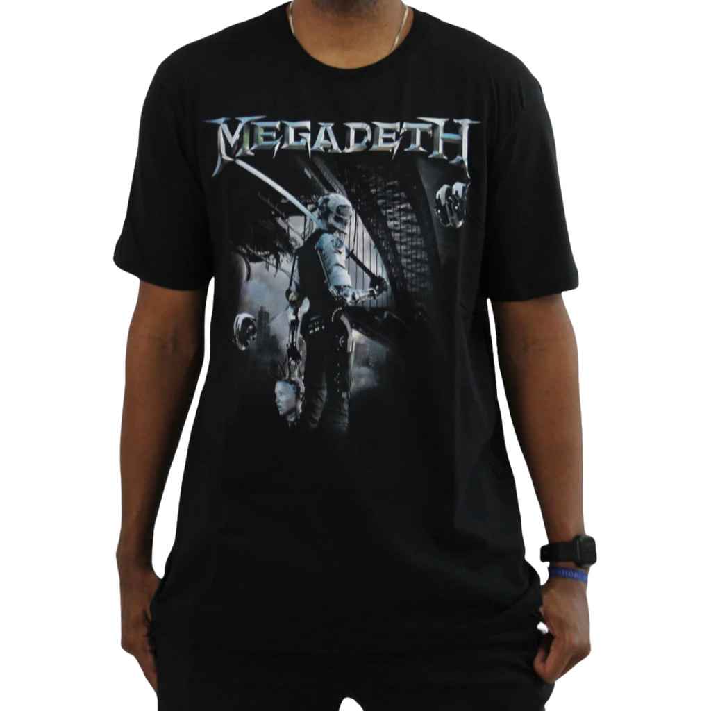Camiseta Megadeth Dystopia | Shopee Brasil