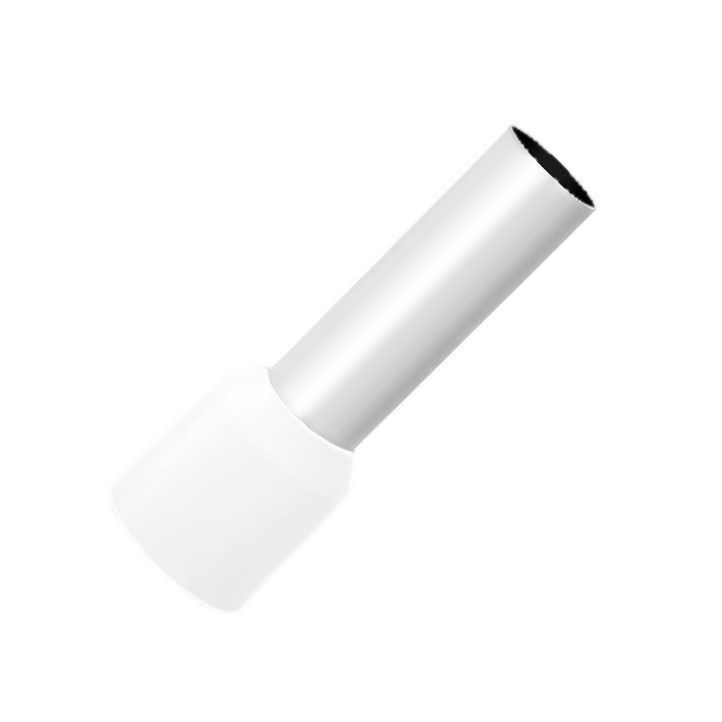 TERMINAL ILHÓS CURTO CABO 0.5 MM MOD. E0506 BRANCO 100 UN | Shopee Brasil