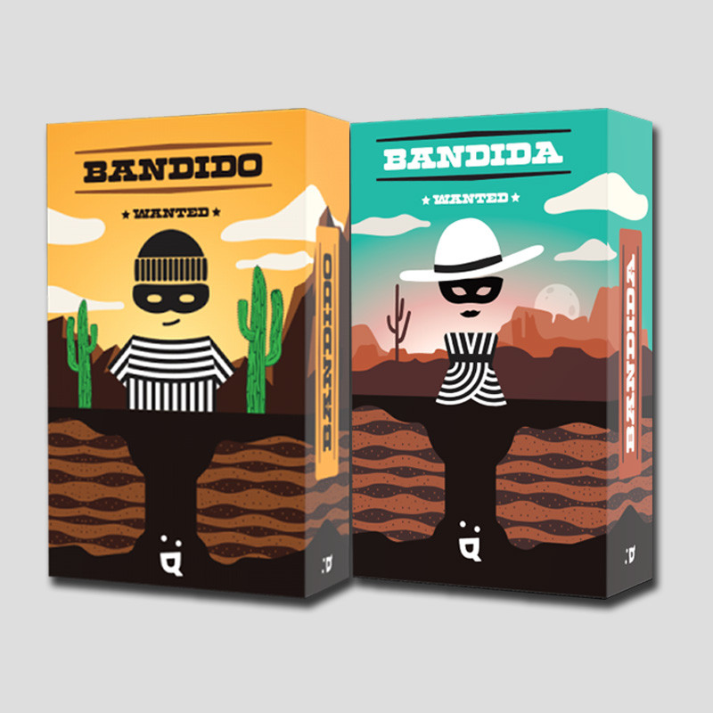Bandido Bandida Jogo De Cartas Estratégia Divertido Para Família Noite ...