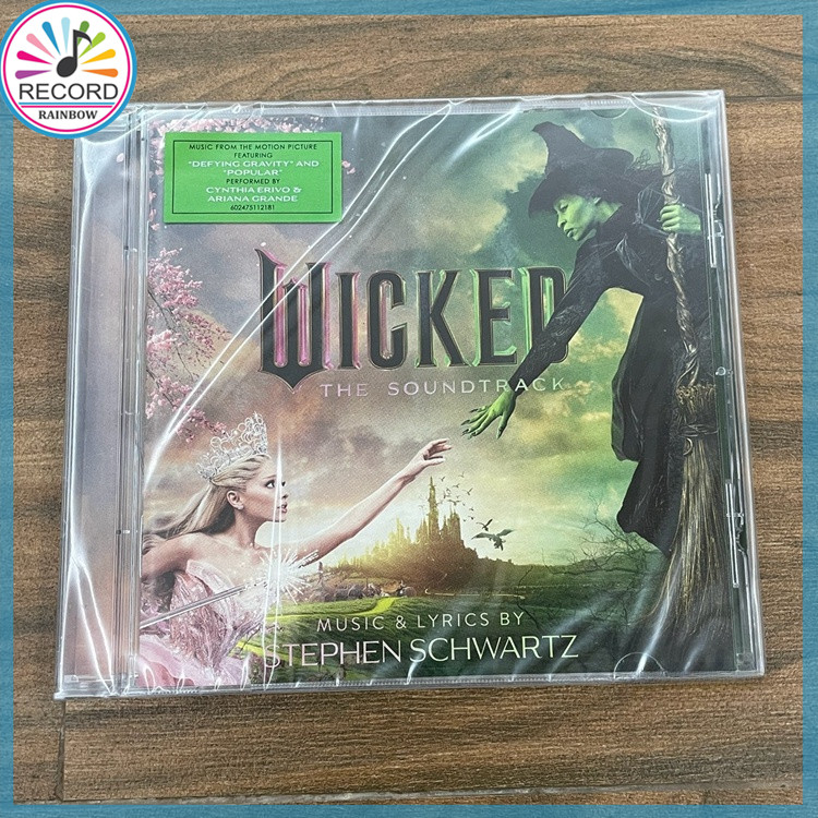 Original Wicked Ariana Grande The Soundtrack Stephen Schwartz 2024 CD Album [Lacrado] Brand New ...