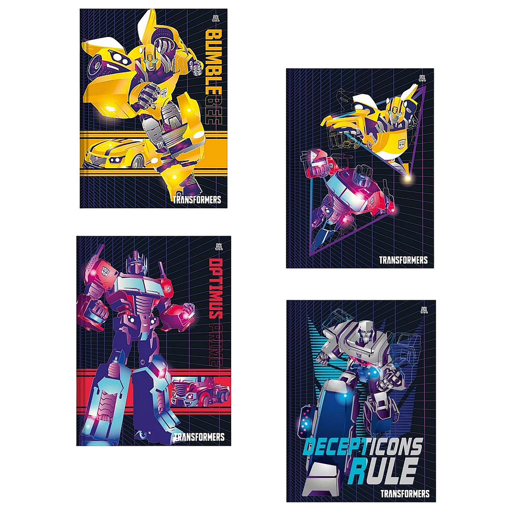 Caderno Transformers Brochurão 80fls Capa Dura 105139 | Shopee Brasil