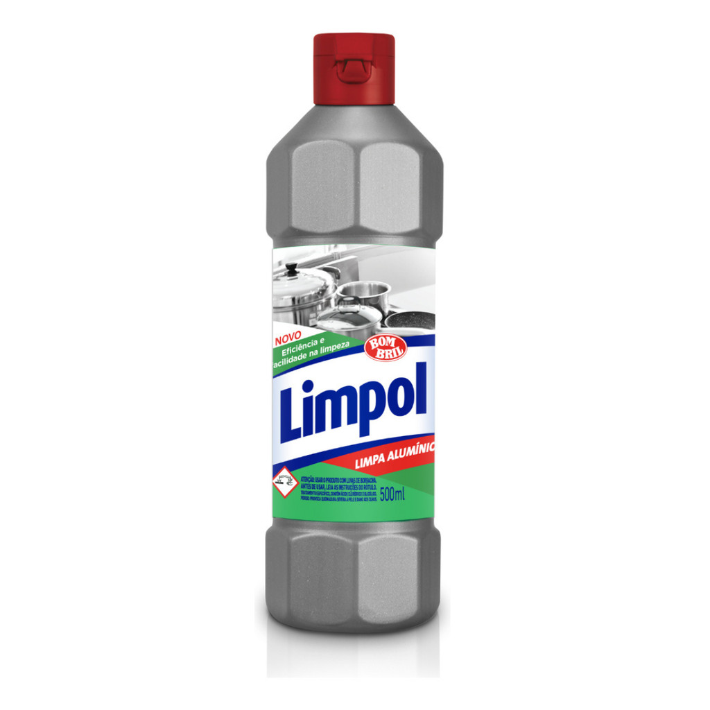 Limpa Alumínio Limpol Bombril 500ml | Shopee Brasil