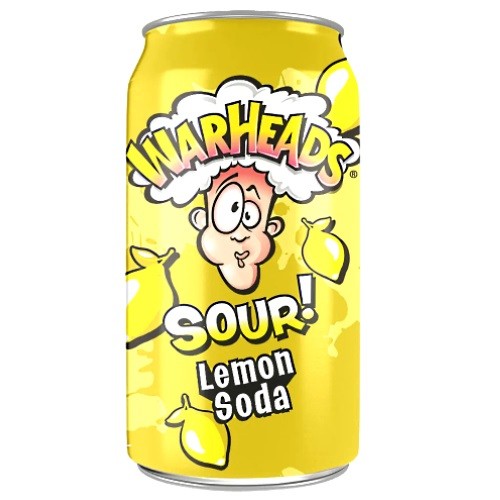 Refrigerante Warheads Sour Lemon Soda - Importado EUA | Shopee Brasil