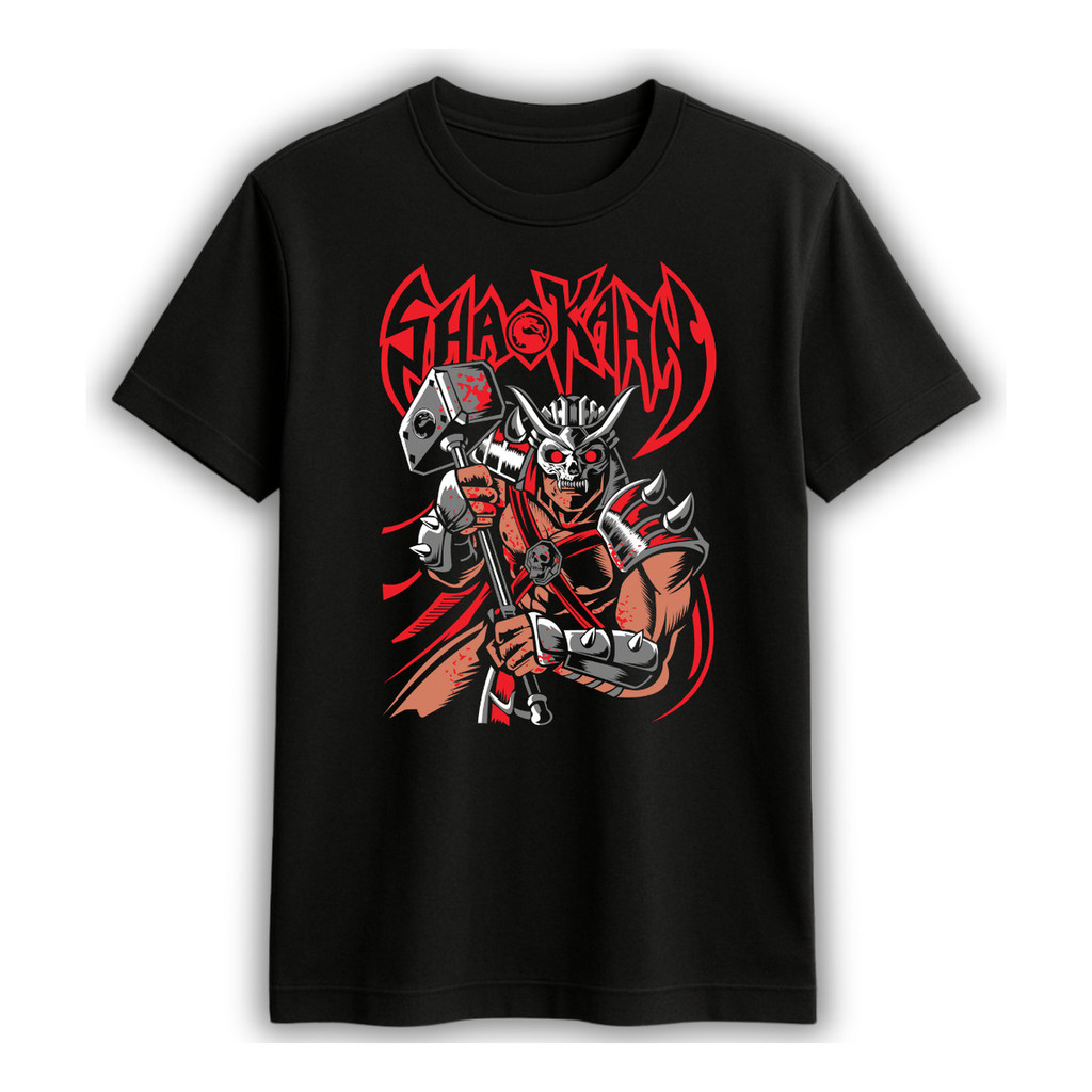 Camisa Camiseta Masculina Mortal Kombat Shaokan Premium | Shopee Brasil