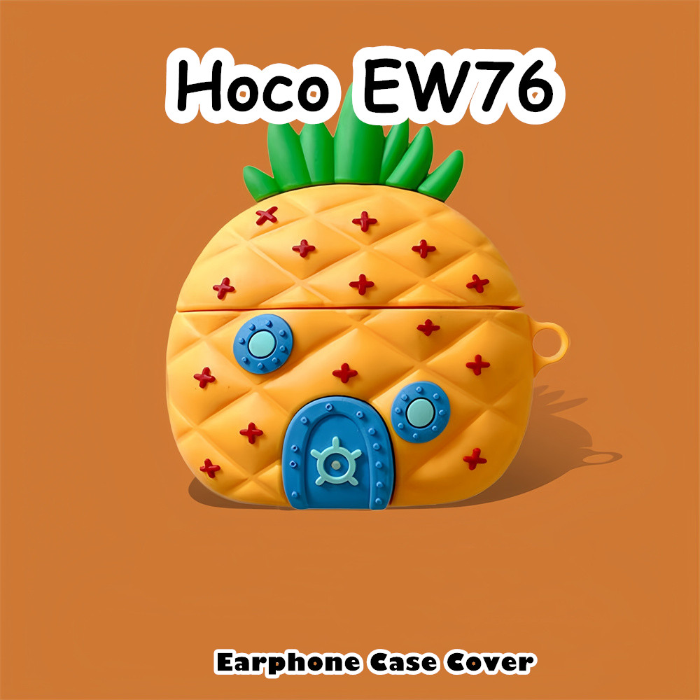 Capa De Silicone Macio Para Hoco EW76 , Fofa De Desenho Animado Fone De ...