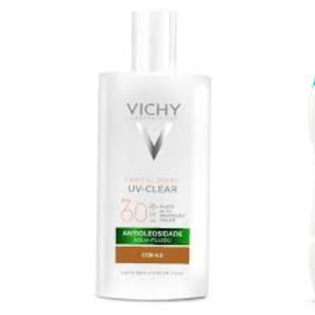 Protetor Vichy Capital Soleil UV-Clear Cor 4.0 FPS 60 40g Vichy | Shopee Brasil