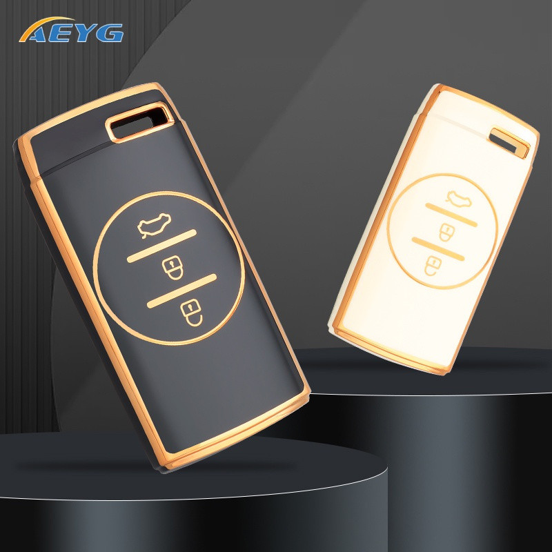 Capa de Chave de Carro em TPU Fashion para Chery Tiggo 7 Pro 8 Exeed VX TXL LX 2 3x Arrizo 5 Gx ...