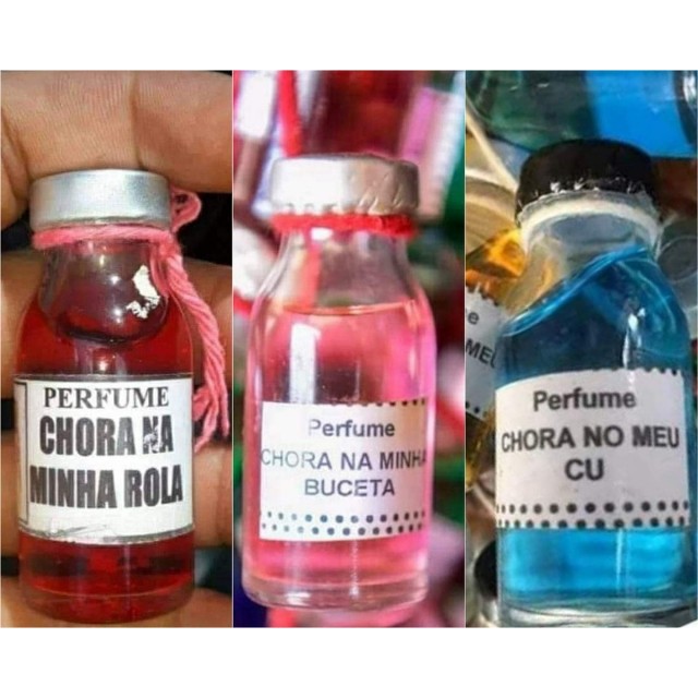 PERFUME CHORA NA MINHA ROLA, CRUZADO E RITUALIZADO | Shopee Brasil