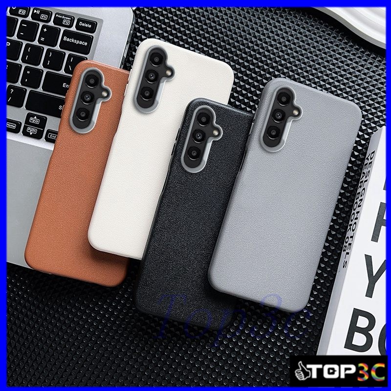 Capinha Samsung A55 5G Cor Sólida Negócios silicone Telefone Macia SPW ...