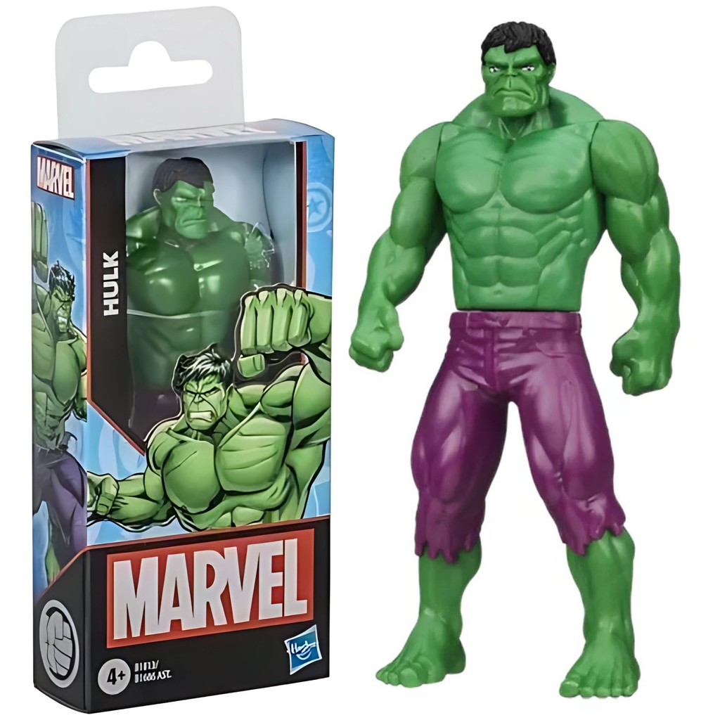 Boneco Figura Hulk Vingadores Marvel 15 Cm B1686 - Hasbro | Shopee Brasil