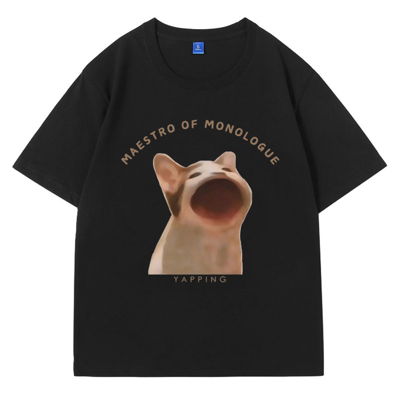 Yap Maestro Cat Camisetas Meme Único Engraçado Presente Estético ...
