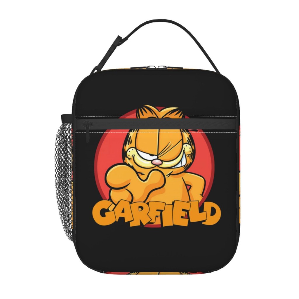 Garfield Kids Lunch box Saco Isolado Cooler De Volta Às Aulas Kit De ...