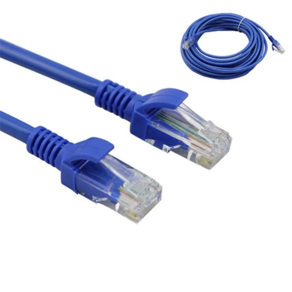 Cabo De Rede RJ45 10 metros Cat5E | Shopee Brasil