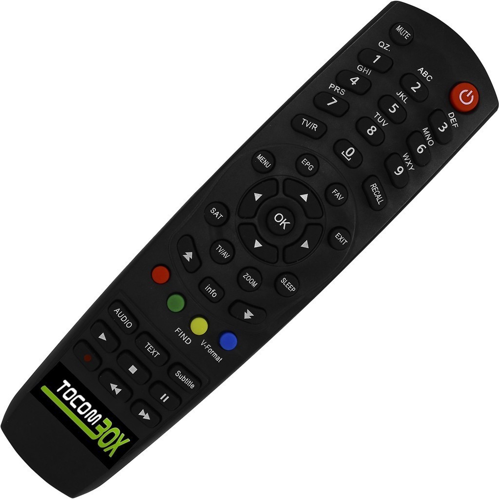 Controle Remoto Receptor Tocombox PFC HD | Shopee Brasil