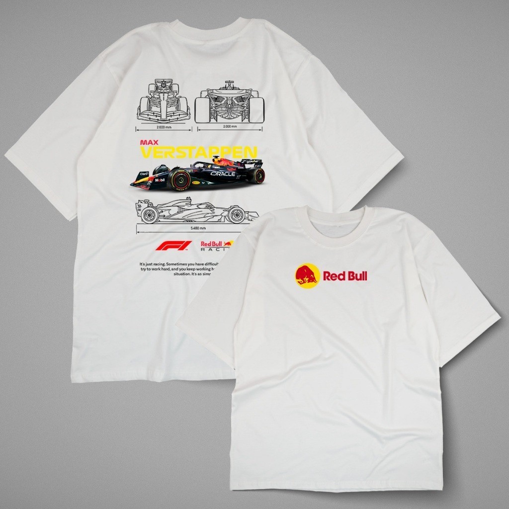 Camisetas escuderia F1 Red Bull Racing 100% algodão unissex Envio ...