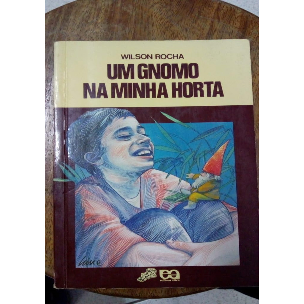 Um Gnomo Na Minha Horta autor Wilson Rocha | Shopee Brasil