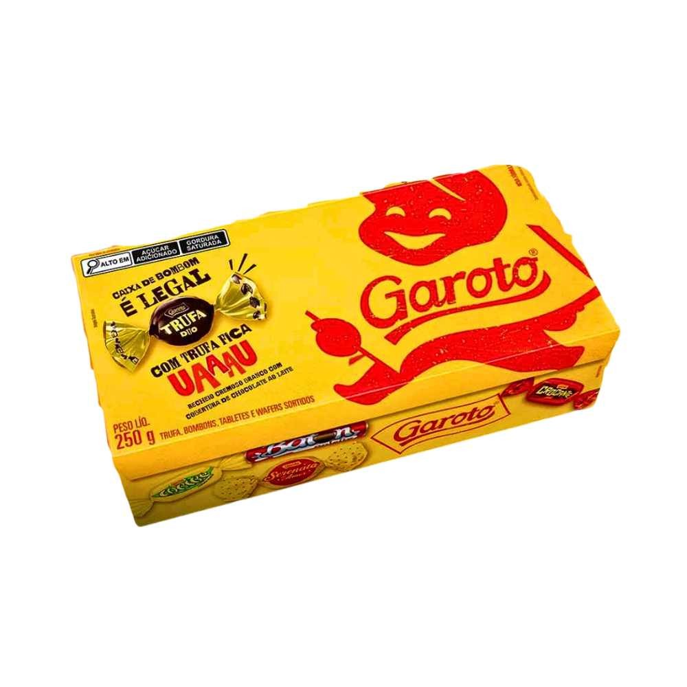 Kit 6 Caixas De Bombom GAROTO com 250g cada | Shopee Brasil