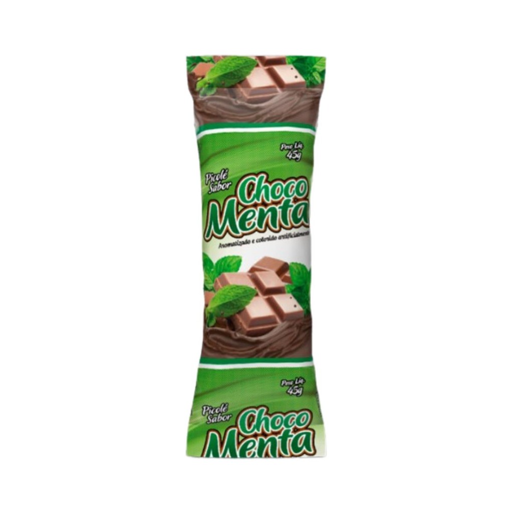 SAQUINHO BOPP PICOLÉ CHOCOMENTA C/ 250 GRAMAS | Shopee Brasil