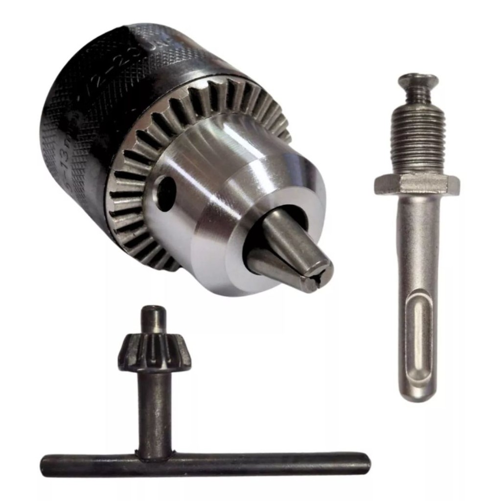 MANDRIL DE FURADEIRA ADAPTADOR SDS PLUS MARTELETE 1/2 13MM | Shopee Brasil