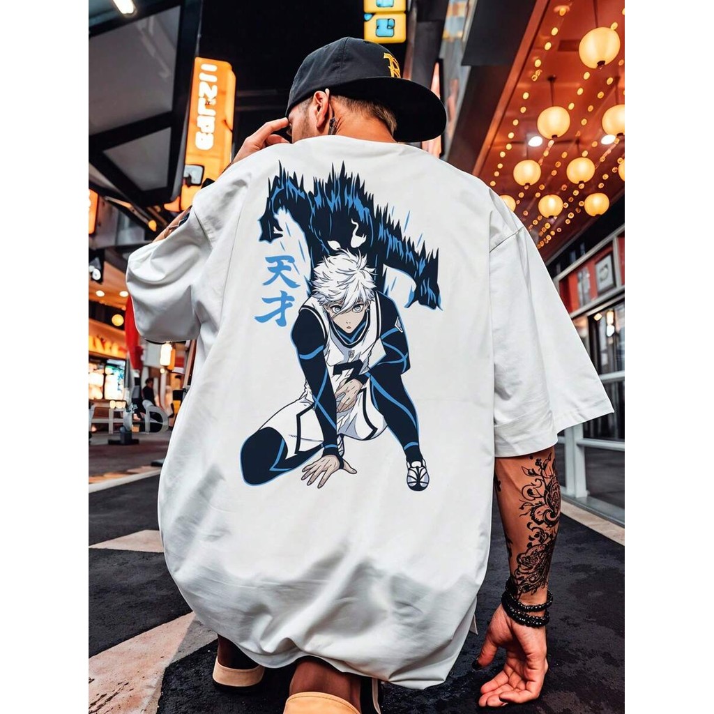Camisa Camiseta Streetwear Blue Lock Nagi Manshine City Anime | Shopee ...