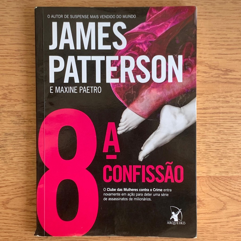LIVRO A 8 CONFISSÃO - JAMES PATTERSON | Shopee Brasil
