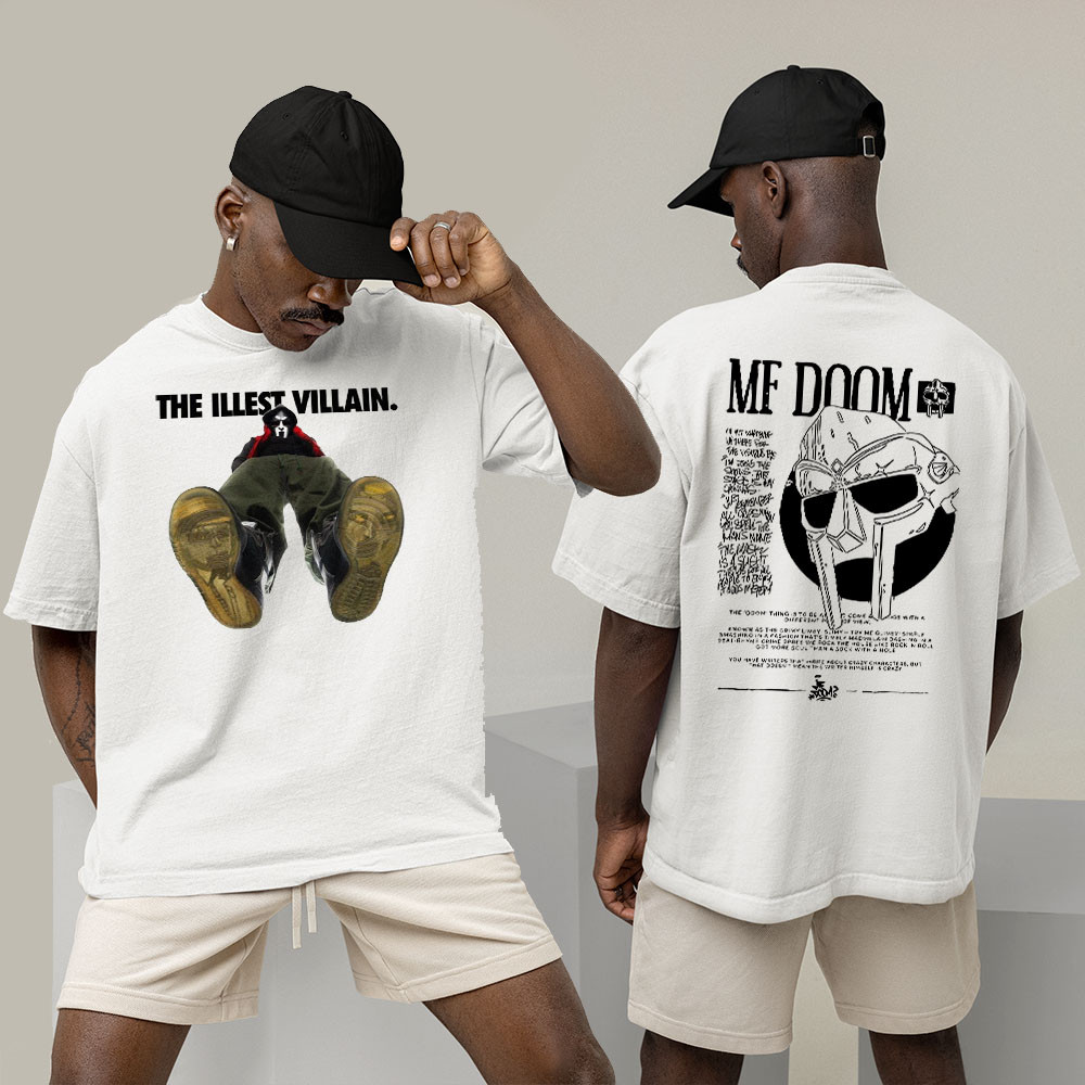 Camiseta Mf Doom Rapper Mask The Odom All Unissex | Shopee Brasil