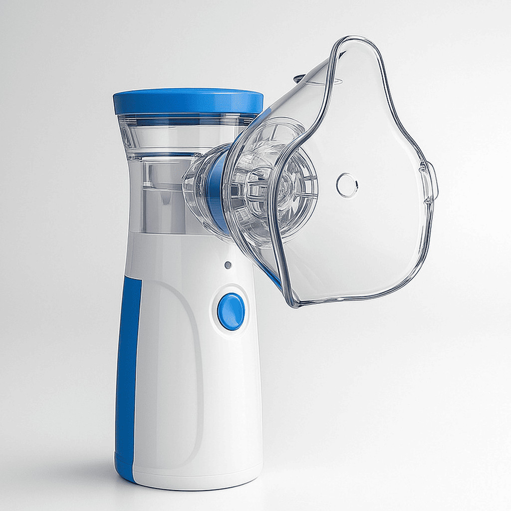 Inalador Portátil Sem Fio Tecnologia Ultrassônica Para Asma e Bronquite ...