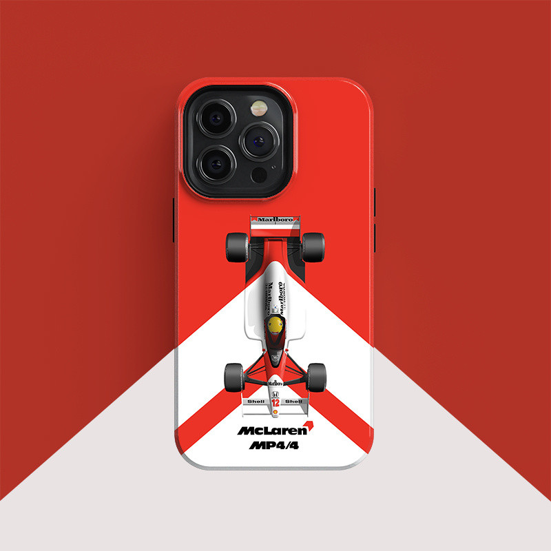 Capa de telefone adequada para iPhone Classic F1 Racing Car MP4/4 ...