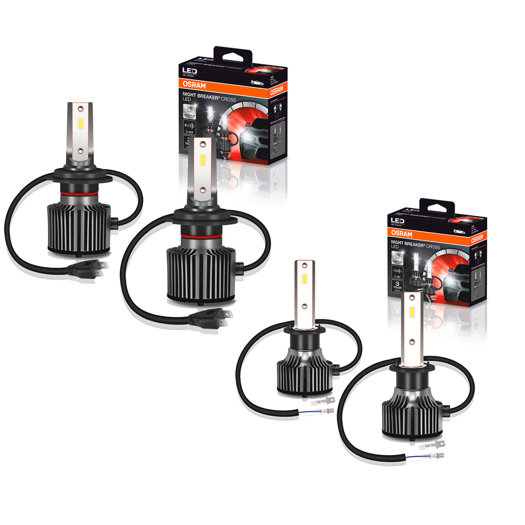 Kit Lâmpada LED H1+H16 Osram Night Breaker Cross | Shopee Brasil
