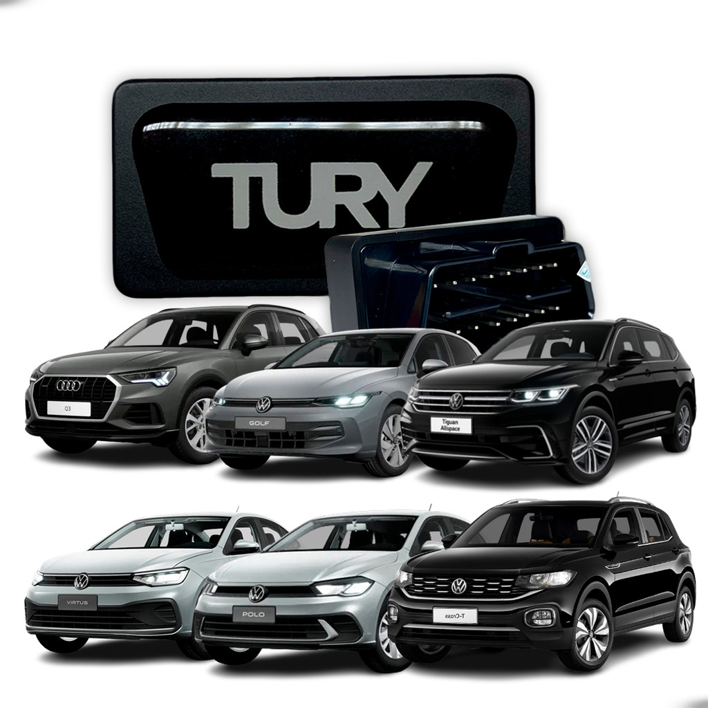 Módulo de Subida Vidro Elétrico Tury PRO 3.1 FB - Linha Audi e ...