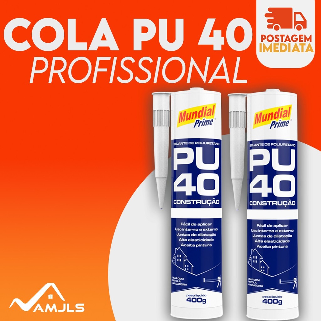 Cola Pu 40 Profissional Placa Revestimento Pvc 3d | Shopee Brasil
