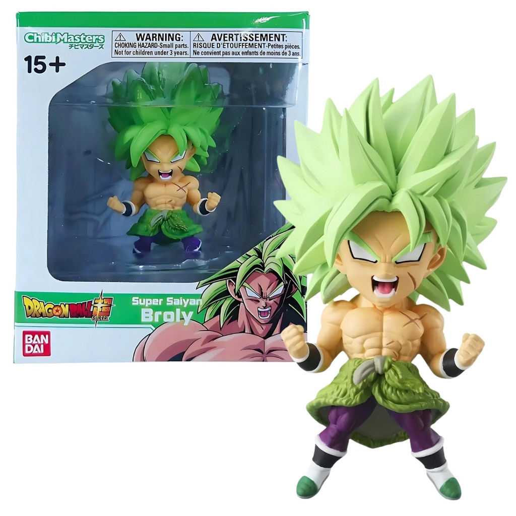 Boneco Bandai Figura Broly Super Sayan Chibi Dragon Ball Fun | Shopee ...