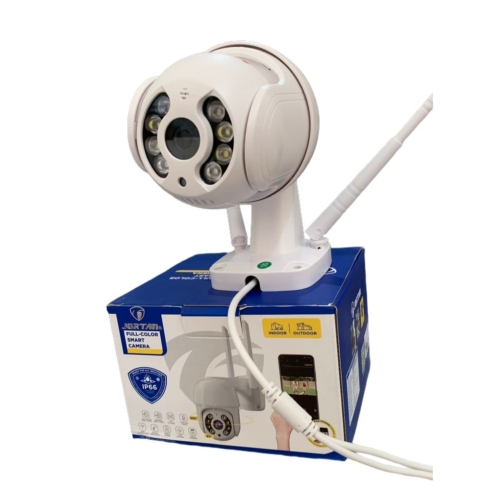 Câmera de Segurança Jortan Full-Color Smart Camera IP66 com Visão ...