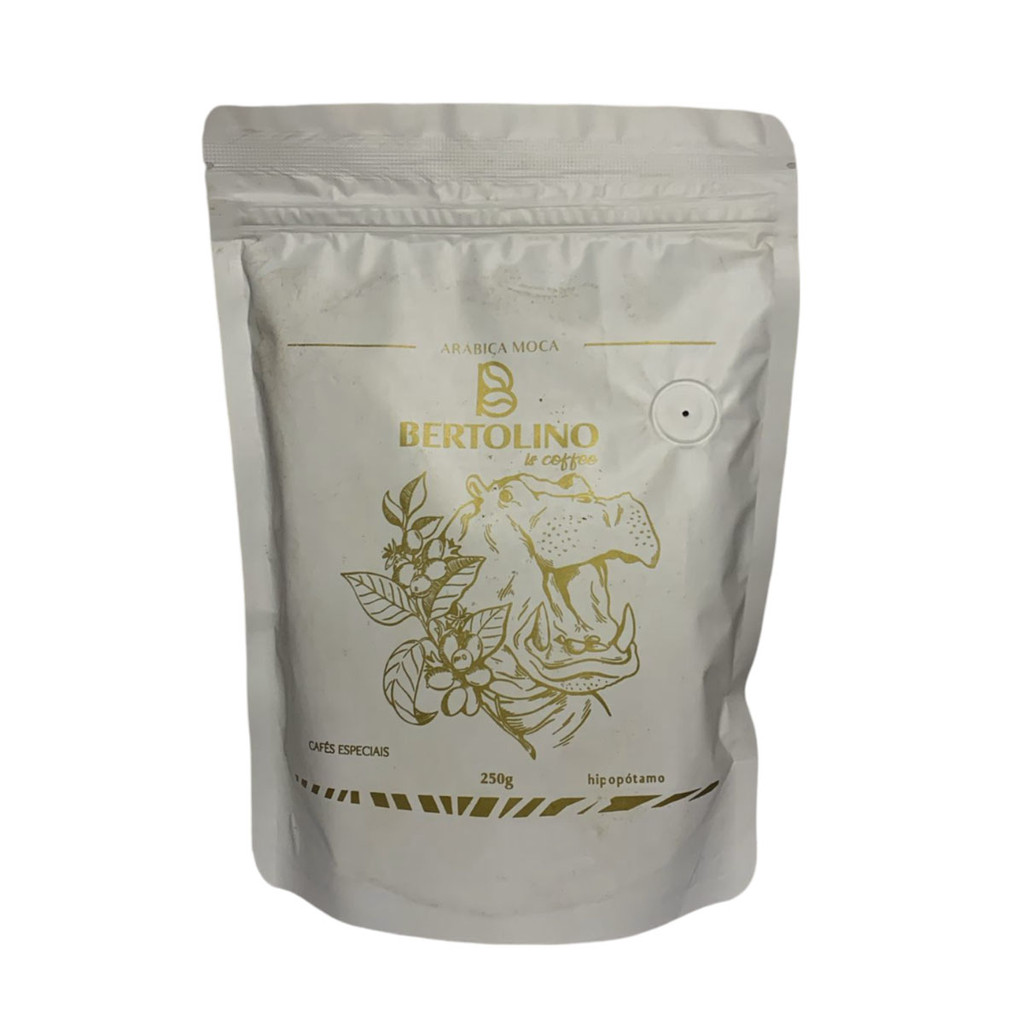 Café Moído Arábica Moca 250g Bertolino Is Coffee | Shopee Brasil