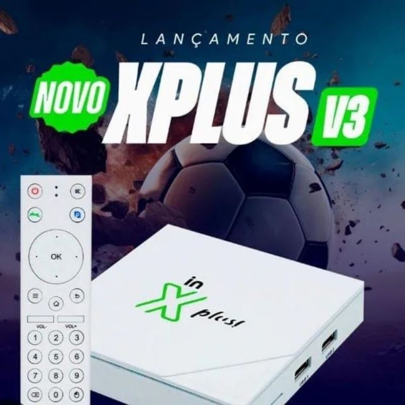 xplus v3 +controle remoto. | Shopee Brasil