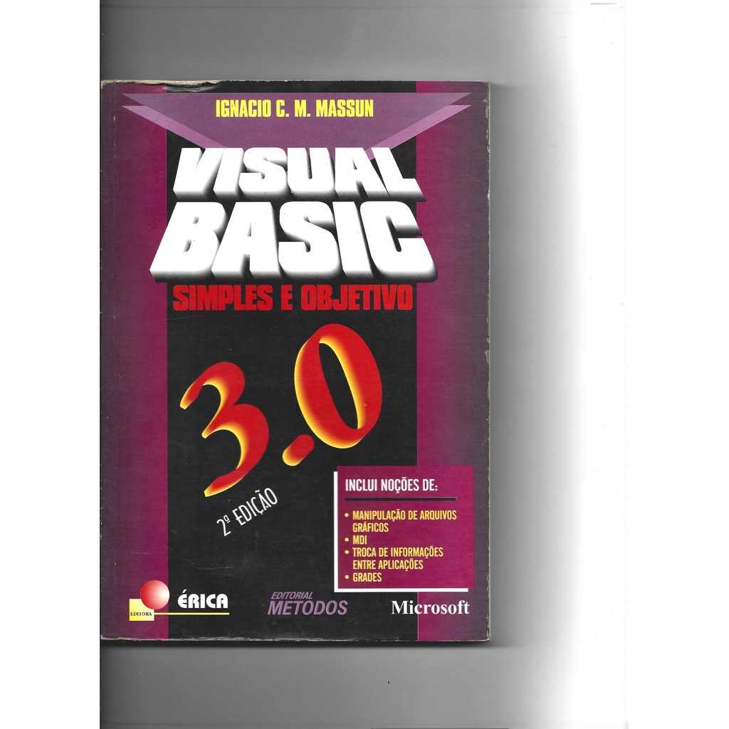 Visual Basic 3.0 de Ignácio C. M. Massun 7143294 | Shopee Brasil