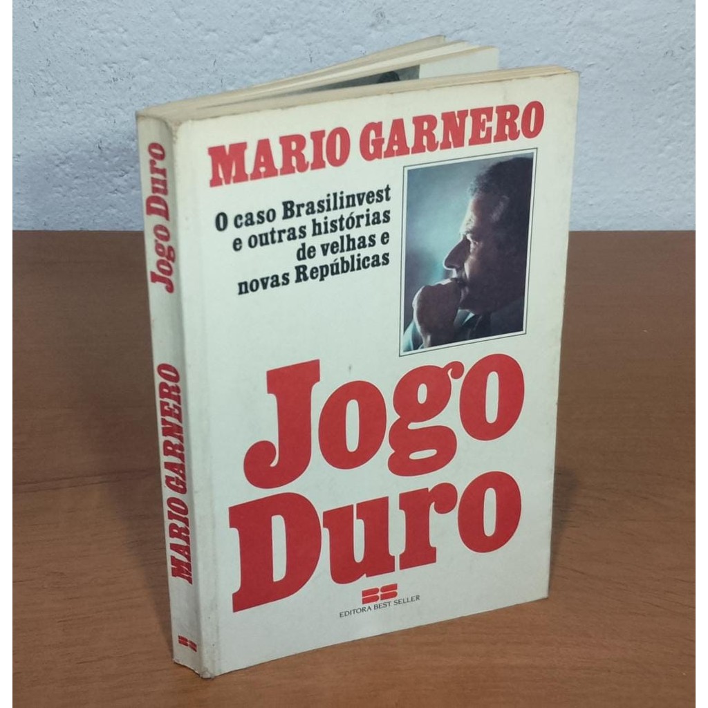 LIvro Jogo Duro Mario Garnero | Shopee Brasil