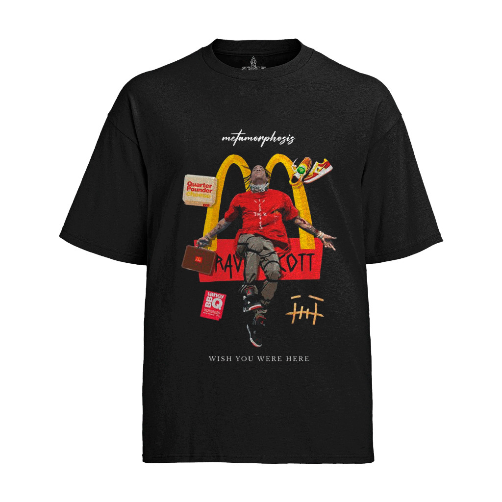 Camiseta Camisa T-shirt Travis Scott Trapper X Mc Edition | Shopee Brasil