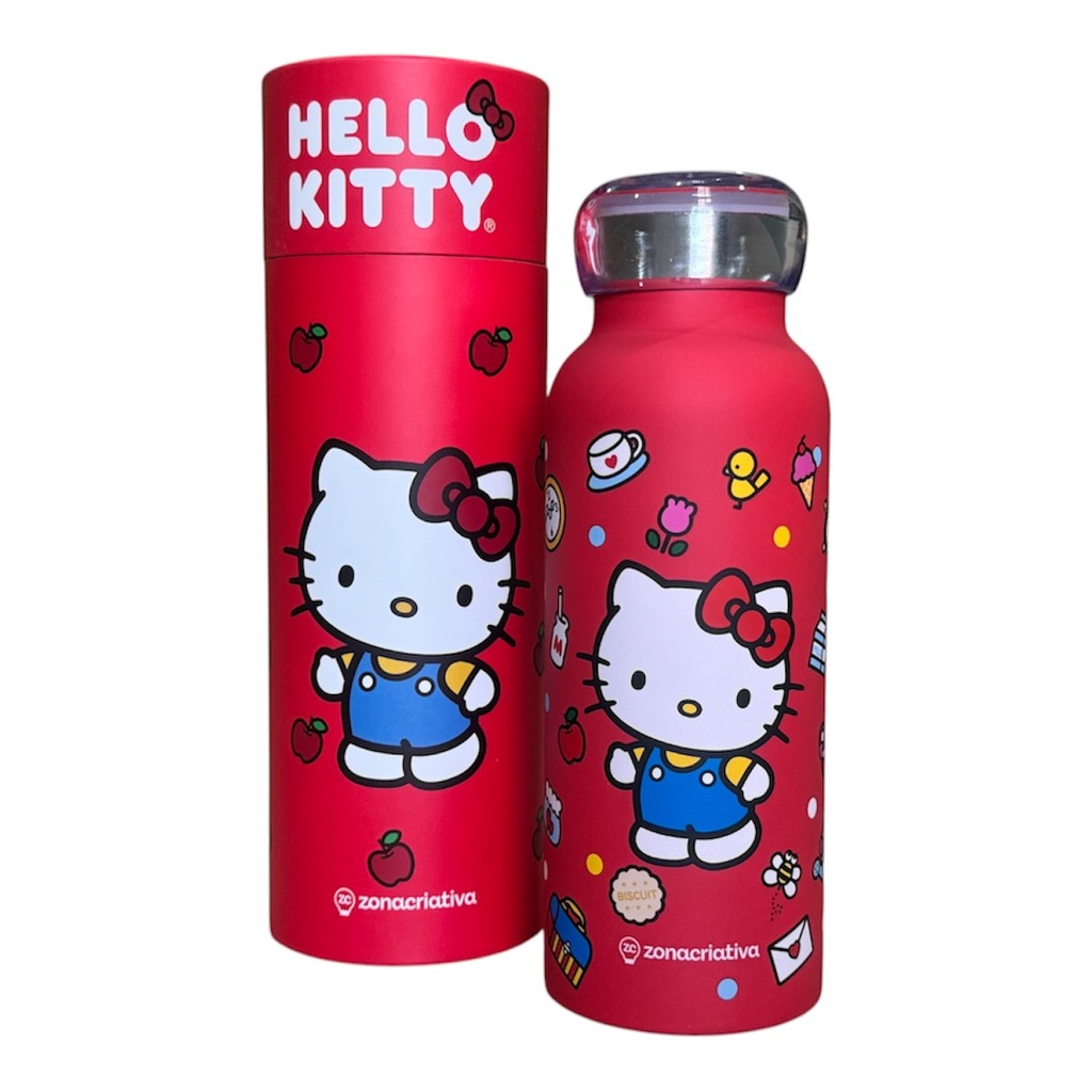 Garrafa Inox Bubble Hello Kitty 500ml - ZonaCriativa | Shopee Brasil
