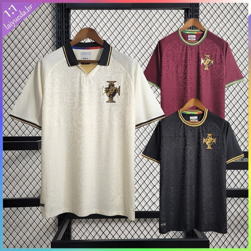 Camiseta Esportiva Vasco 2022 Bege Preto CWFO ZZPJ HEFT BVOV | Shopee ...