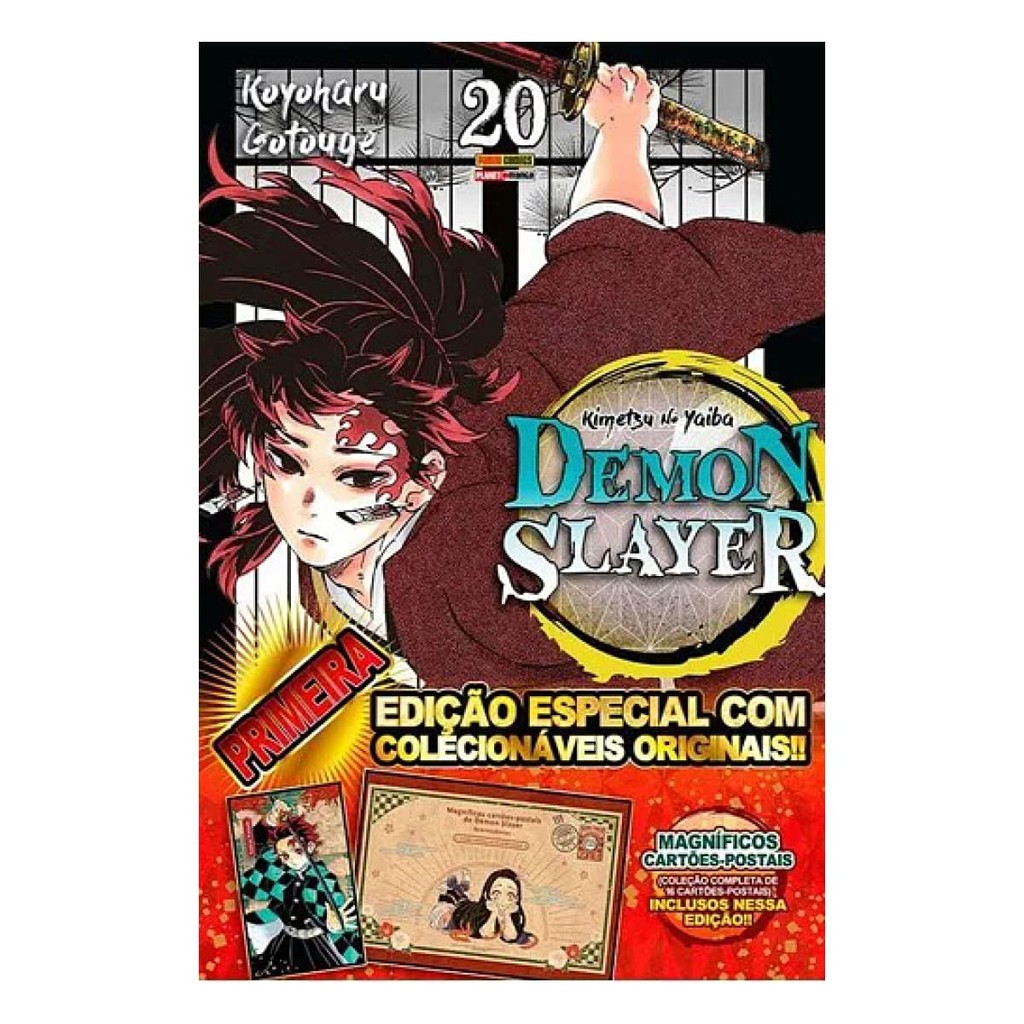 Demon Slayer - Kimetsu no Yaiba - Volume 20 - Edição Especial ...