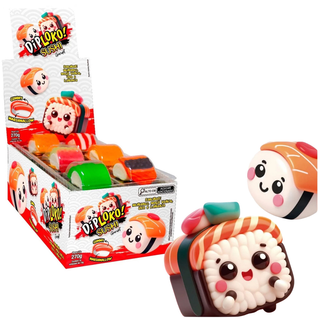Danilla Foods Sushi Gummy 14907 - Danilla Brasil | Shopee Brasil