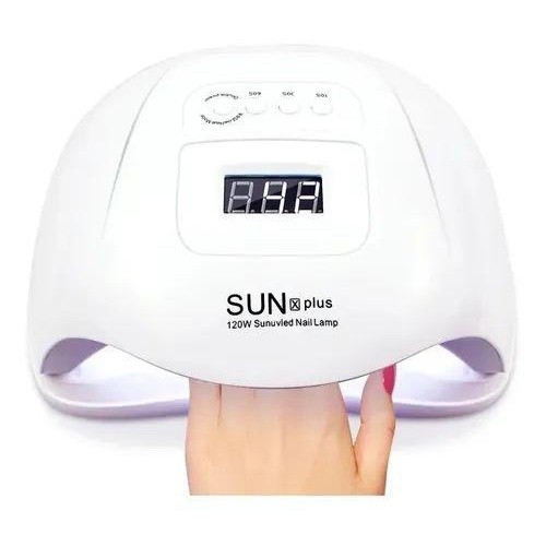Cabine 36 Led Uv Hibrida Sun X 54w Unhas Gel Acrigel bivolt | Shopee Brasil